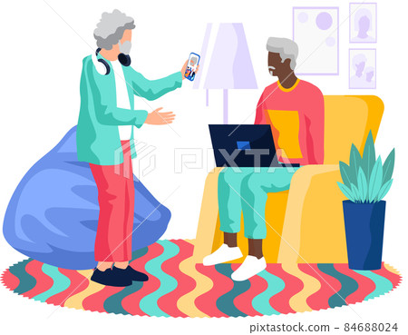 Old person using computer Images - Search Images on Everypixel