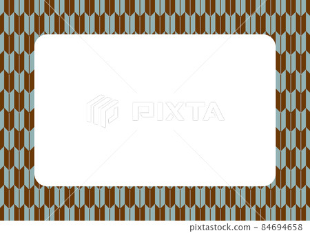 Yazaki pattern frame - Stock Illustration [84694658] - PIXTA