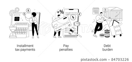 Financial responsibility abstract concept... - Stock Illustration ...