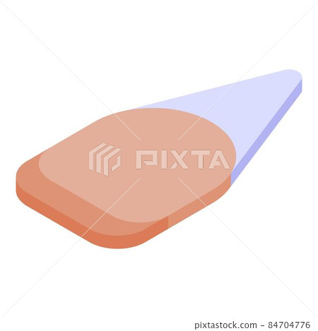 Sharp nail shape icon, isometric style - Stock Illustration [84704776 ...