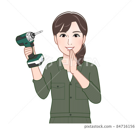 DIY hobby woman - Stock Illustration [84716156] - PIXTA