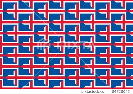 Geometric pattern in the colors of the national... - Stock Illustration ...