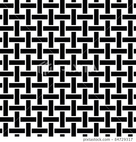 Black woven textile seamless pattern - Stock Illustration [84729317 ...