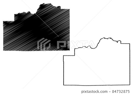 Cassia County, Idaho (U.S. county, United... - Stock Illustration ...