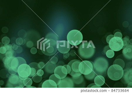 Illustration material Green ball bokeh - Stock Illustration [84733684 ...
