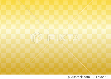 Checkered background gold - Stock Illustration [84738468] - PIXTA