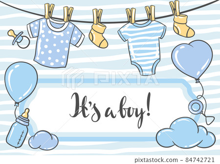 Happy Birthday greeting and invitation card.... - Stock Illustration ...