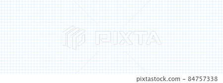 Squared notebook seamless pattern. Blue grid...-插圖素材 [84757338] - PIXTA圖庫