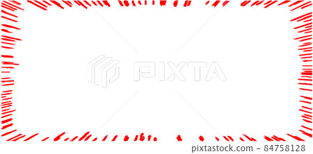 Horizontal rectangular concentrated line... - Stock Illustration ...