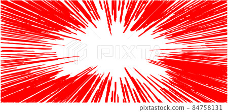 Horizontal rectangular concentrated line... - Stock Illustration ...