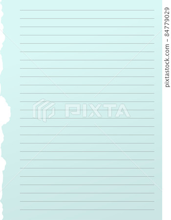 Teared notebook - Stock Illustration [84779029] - PIXTA