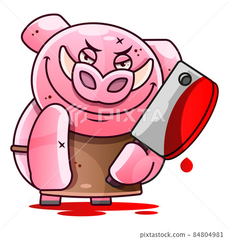 Pork Meat Shop Logo