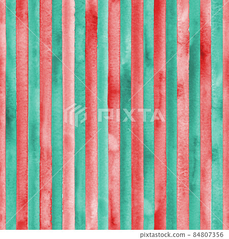 Watercolor red and green stripes background.... - Stock Illustration ...