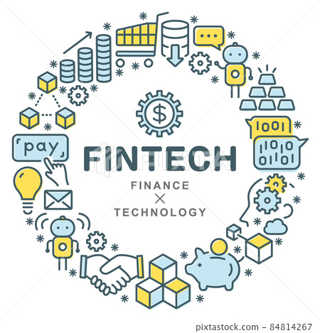 FINTECH logo - Stock Illustration [84814267] - PIXTA