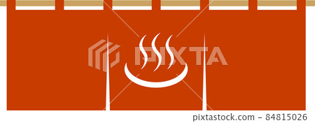 Goodwill red in hot springs and public baths - Stock Illustration ...