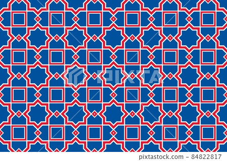 Geometric pattern in the colors of the national... - Stock Illustration ...