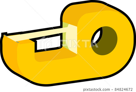 Simple cellophane tape - Stock Illustration [84824672] - PIXTA