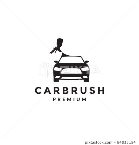 modern spray art car automotive logo symbol...-插圖素材 [84833184] - PIXTA圖庫