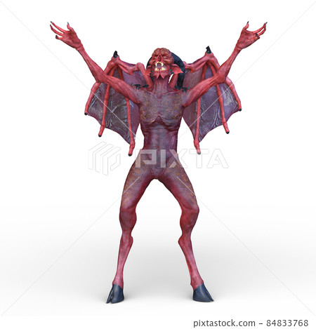 Flying monster - Stock Illustration [84833768] - PIXTA