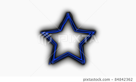 CG laser star-shaped frame of distorted laser - Stock Illustration ...
