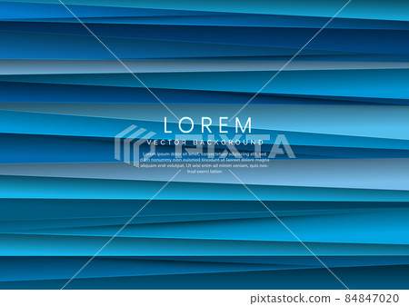 Abstract horizontal blue gradient triangles... - Stock Illustration ...
