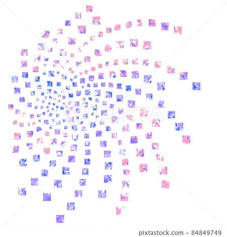 Swirl square design - Stock Illustration [84849749] - PIXTA
