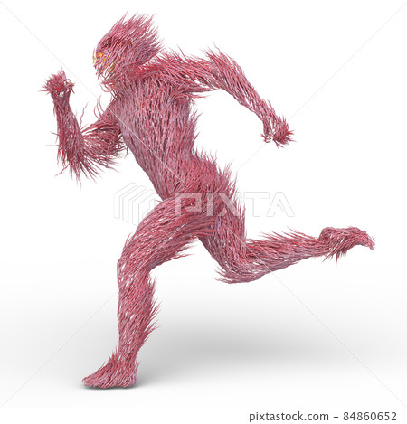 Grass monster - Stock Illustration [84860652] - PIXTA