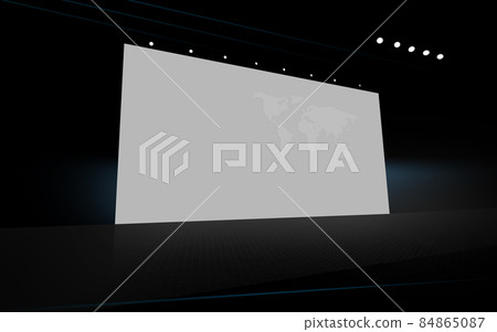 Graphical abstract big screen background... - Stock Illustration ...