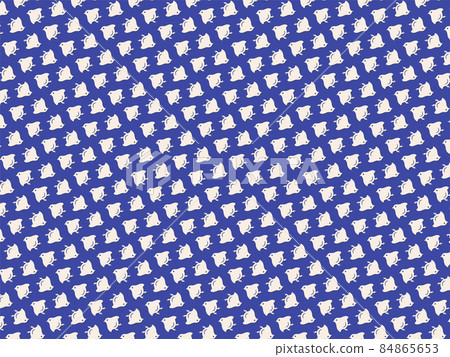 Blue and white zigzag pattern background material - Stock Illustration ...