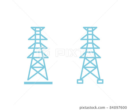 Transmission Line Icon
