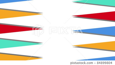 Digital composite image of multi colored... - Stock Illustration ...