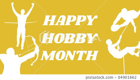 Vector image of happy hobby month with various...-插圖素材 [84901662] - PIXTA圖庫
