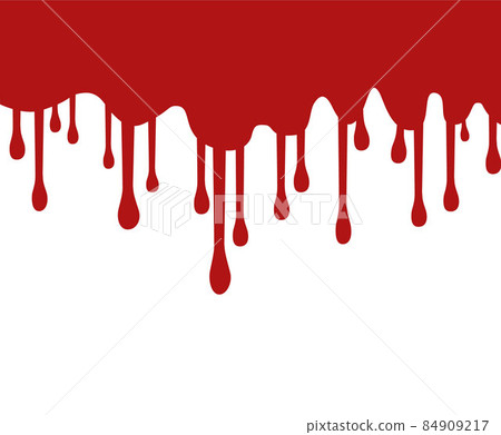 Dripping blood illustration material - Stock Illustration [84909217 ...