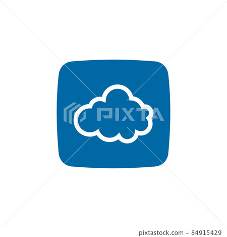 Home cloud data service company logo design-插圖素材 [84915429] - PIXTA圖庫