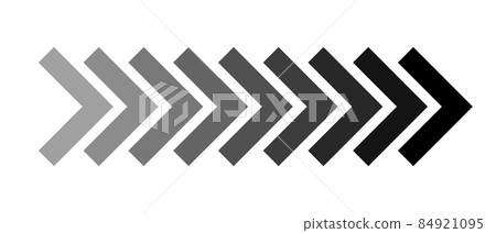 Continuous arrow icon. - Stock Illustration [84921095] - PIXTA