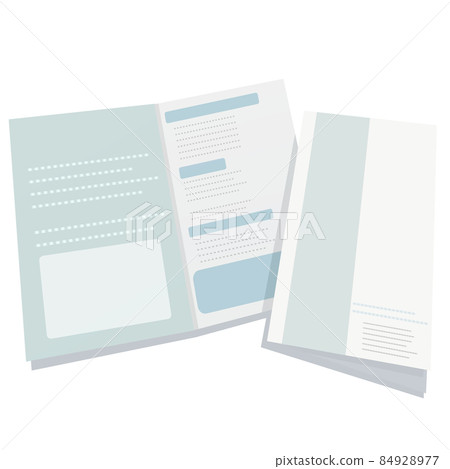 Pamphlet - Stock Illustration [84928977] - PIXTA
