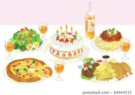Birthday party - Stock Illustration [84944515] - PIXTA