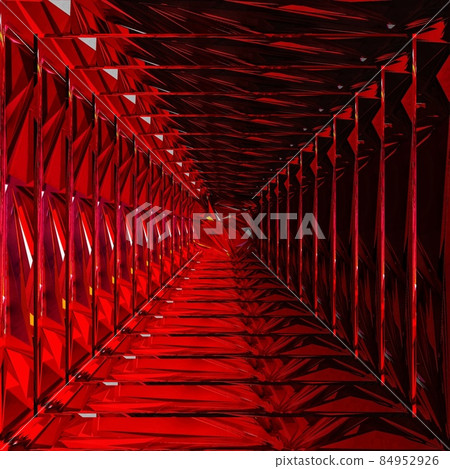 Red red RED three-dimensional material... - Stock Illustration ...