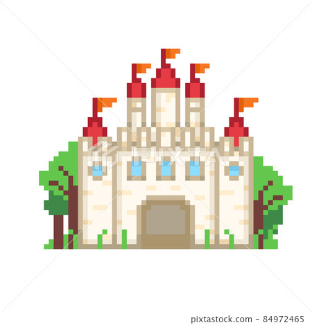 Illustration of white castle - Stock Illustration [84972465] - PIXTA
