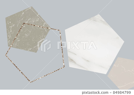 Fancy marble patterned background - Stock Illustration [84984799] - PIXTA