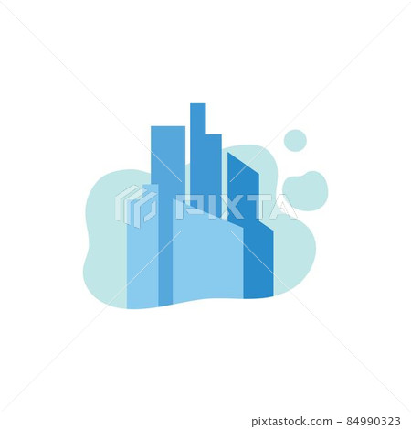 Modern City skyline - Stock Illustration [84990323] - PIXTA