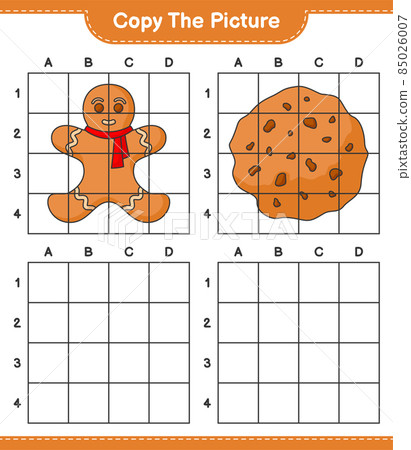 Copy the picture, copy the picture of... - Stock Illustration [85026007 ...