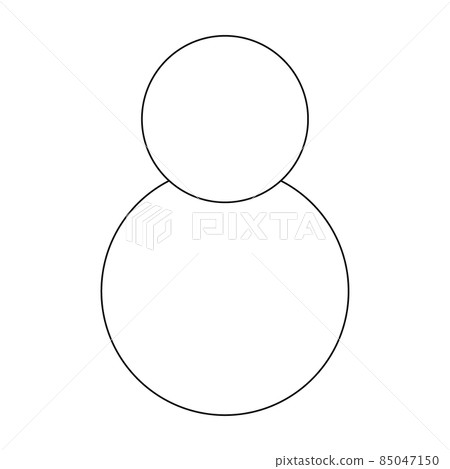 Illustration of the outer circumference of the... - Stock Illustration ...