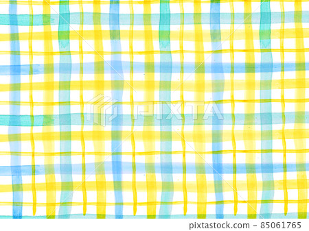 Watercolor style check background - Stock Illustration [85061765] - PIXTA