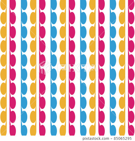 Elliptical stripes, dots, lines, colorful - Stock Illustration ...