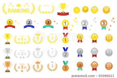 Ranking icon set - Stock Illustration [85096021] - PIXTA