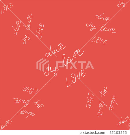 love you hearts elegant seamless pattern,... - Stock Illustration ...