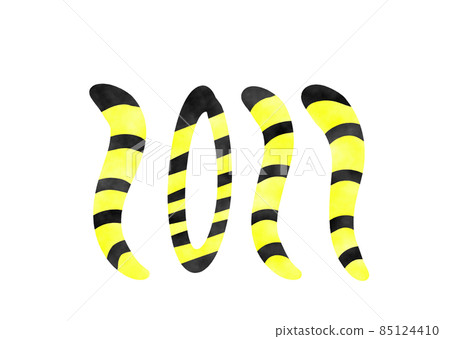 Tiger year_Tora no tail 2022 characters_New... - Stock Illustration ...