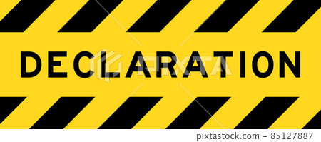 Yellow and black color with line striped label... - Stock Illustration ...