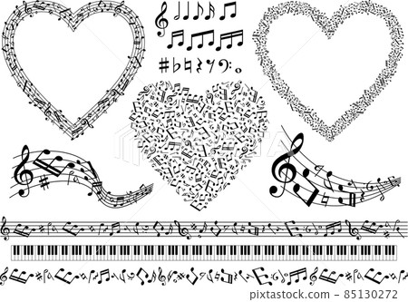 Music image material collection - Stock Illustration [85130272] - PIXTA